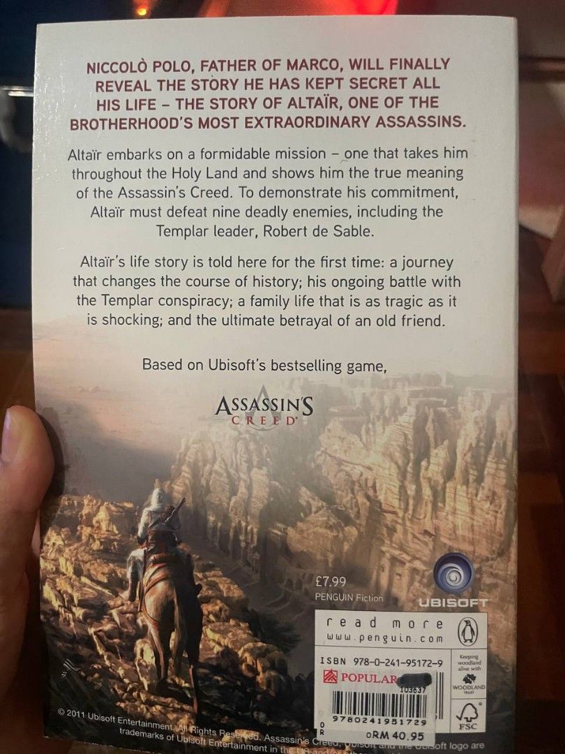 Assisins Creed ( the secret crusade), Hobbies & Toys, Books & Magazines ...