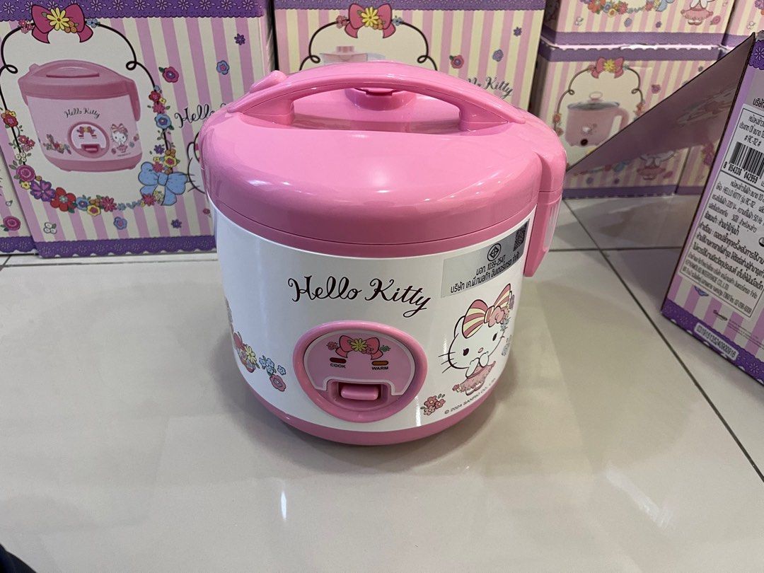 Authentic Sanrio Hello Kitty 1L Rice Cooker, TV & Home Appliances, Kitchen Appliances, Cookers ...