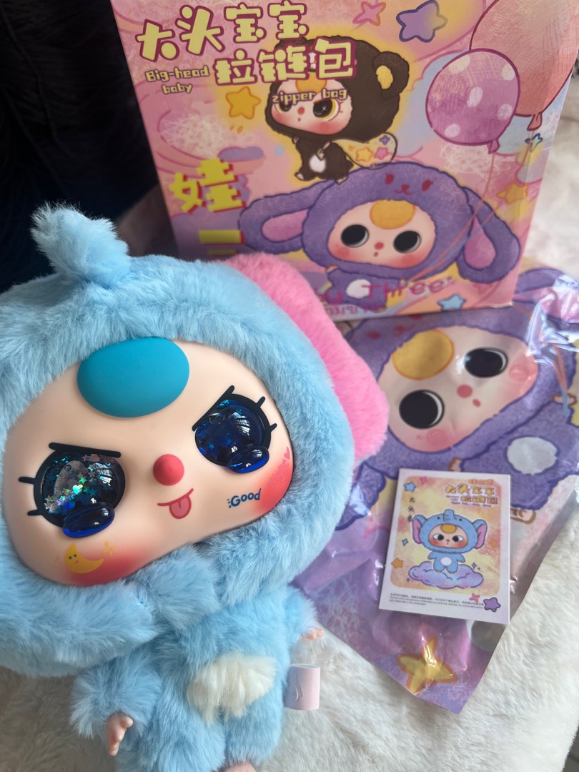 Babythree Bighead Zipperhead Special Eyes, Hobbies & Toys, Toys & Games ...