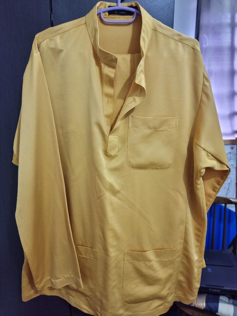 Baju Melayu Jakel Aaron Aziz, Men's Fashion, Muslim Wear, Baju Melayu ...