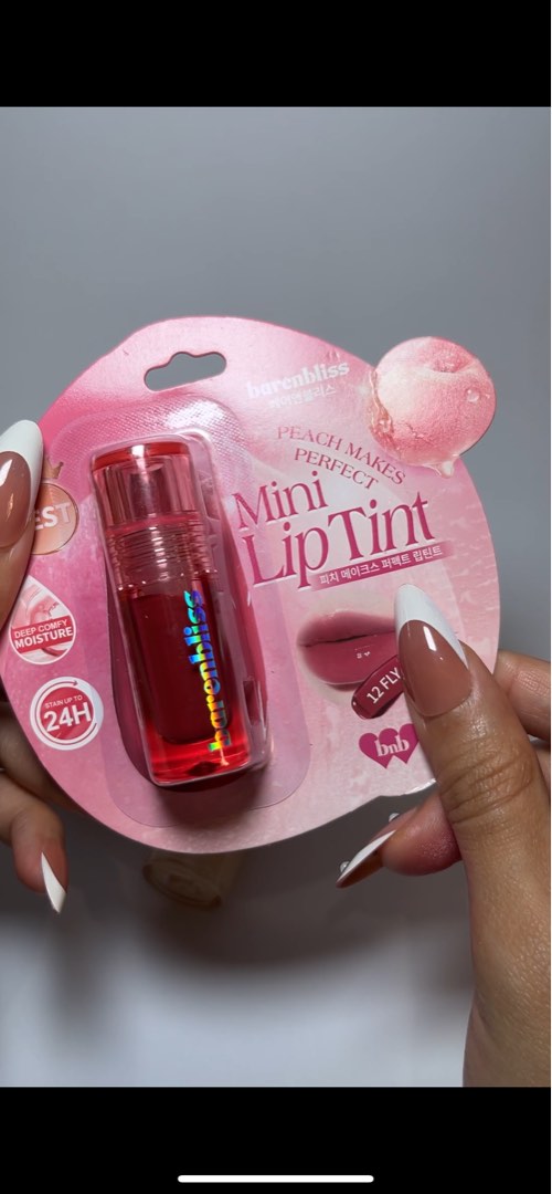 Barenbliss Mini Lip Tint Shade 12 FLY HIGH, Beauty & Personal Care ...