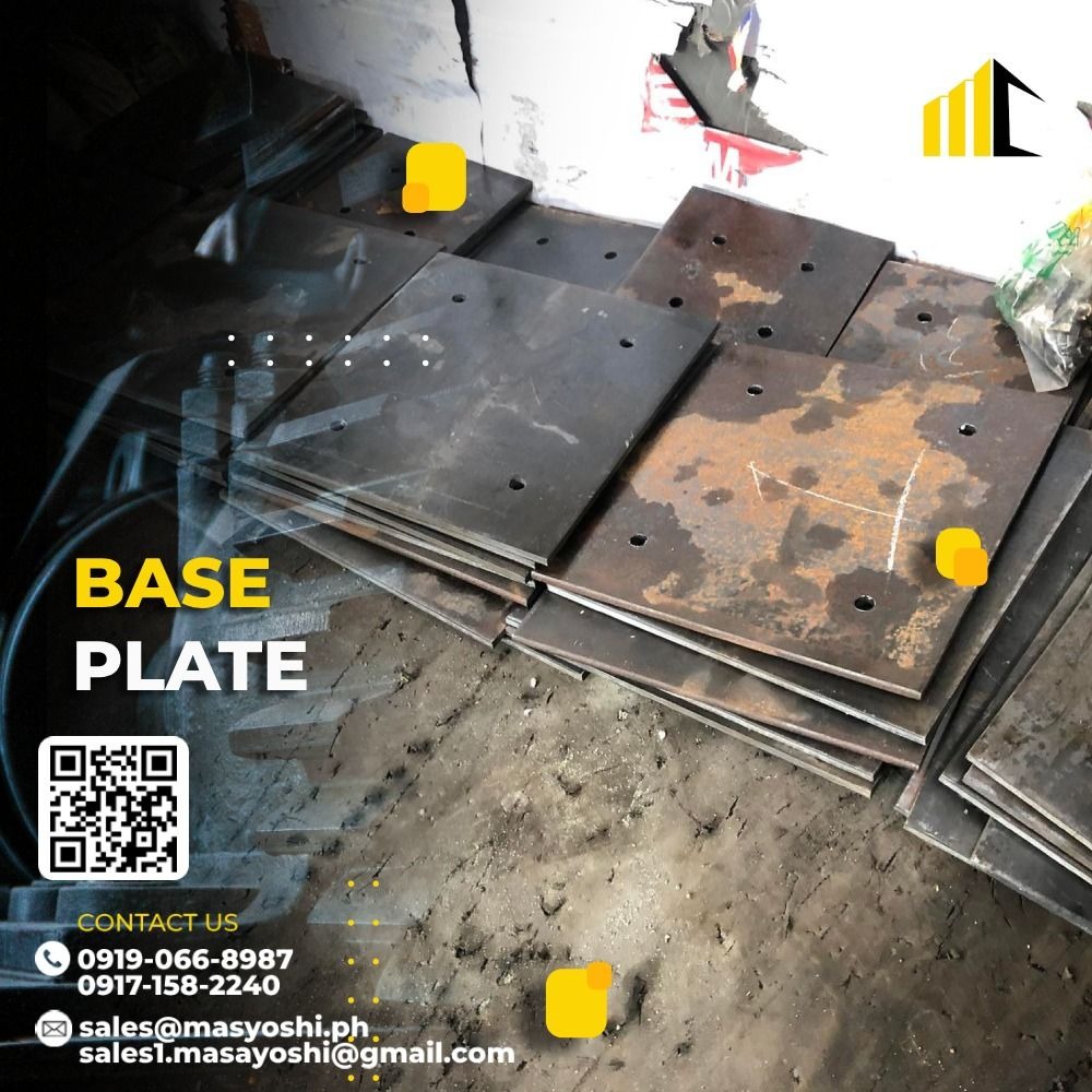 Base Plate 300mm x 300mm x 15mm, Commercial & Industrial, Industrial ...