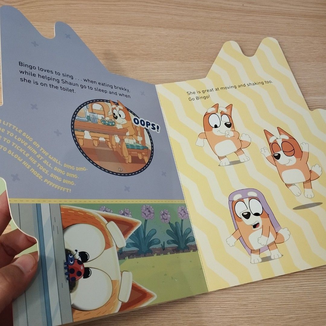 Bluey-Bingo Boardbook Storybook, Babies & Kids, Infant Playtime on ...
