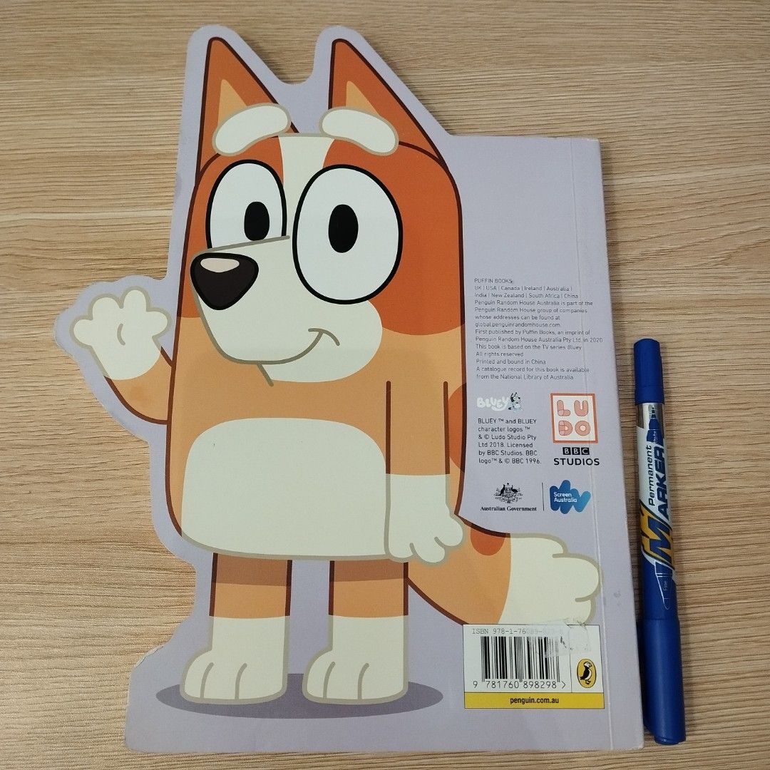 Bluey-Bingo Boardbook Storybook, Babies & Kids, Infant Playtime on ...