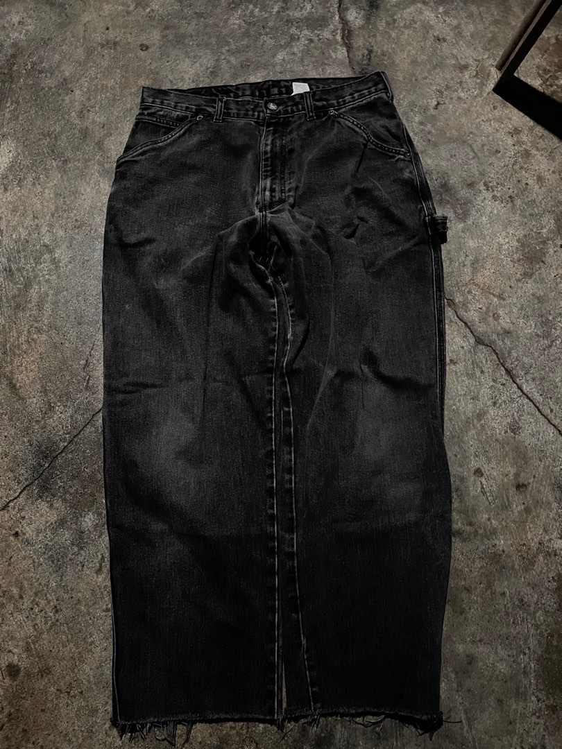 Calvin Klein Carpenter baggy pants, Men's Fashion, Bottoms, Jeans on ...