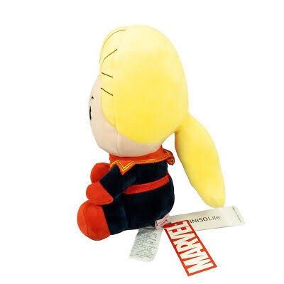 Captain Marvel Avengers Plush Toy by Miniso, Hobbies & Toys, Toys ...