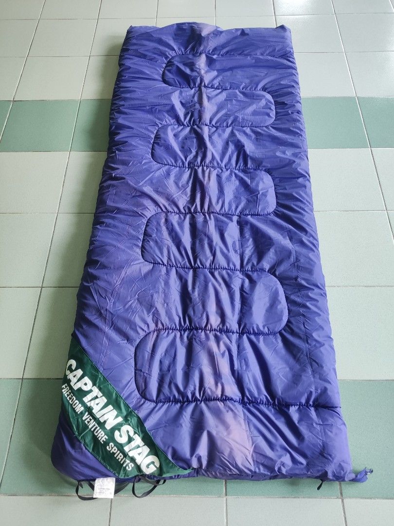 Captain Stag Sleeping Bag, Sports Equipment, Hiking & Camping on Carousell