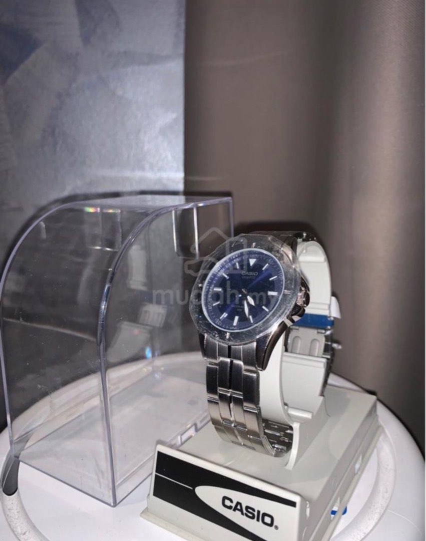 Casio Blue Dial, Men's Fashion, Watches & Accessories, Watches on Carousell