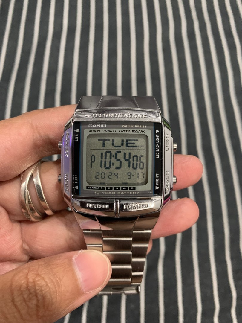 Casio DB-360-1A Databank Unisex, Men's Fashion, Watches & Accessories ...