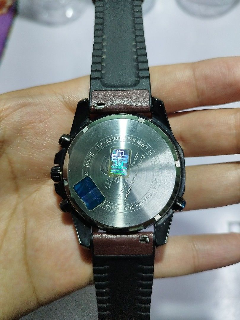 Casio Edifice Infiniti Red Bull Racing Limited Edition Watch EFR-534RBP ...