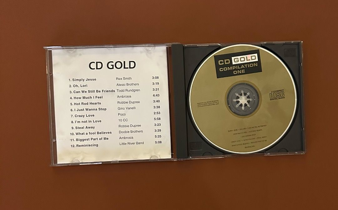 CD Gold Compilation : All Original CD, Hobbies & Toys, Music & Media ...