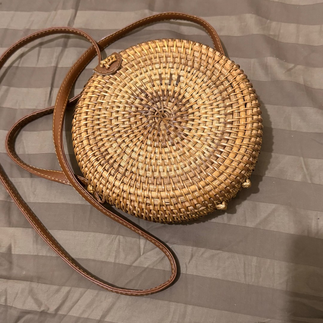 Cebu Rattan Bag, Women's Fashion, Bags & Wallets, Shoulder Bags on ...