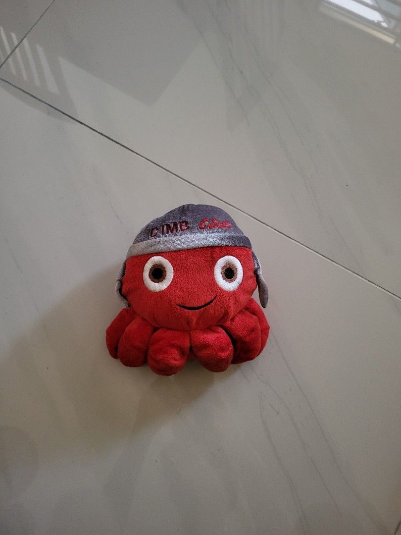 Cimb Octopus Plush Toy, Hobbies & Toys, Collectibles & Memorabilia ...