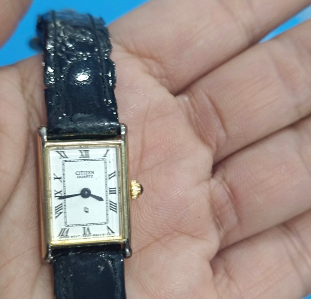 Citizen Tank Style, Men's Fashion, Watches & Accessories, Watches on ...