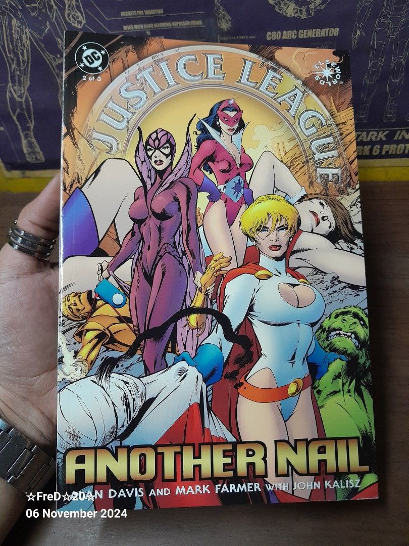 Complete Justice League (Another Nail) 1 to 3 of 3 DC Comics TPB ...