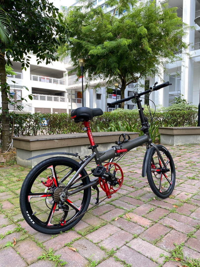 Cruzer Knight Foldable Bicycle, Sports Equipment, Bicycles & Parts ...