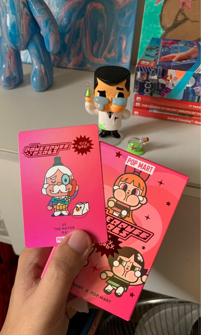 CRYBABY X PPG FIGURE THE MAYOR WITH FREEBIE, Hobbies & Toys, Toys ...