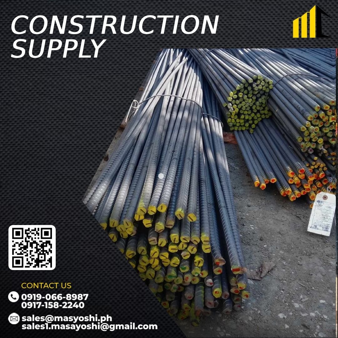 DEFORMED BAR, BI PIPES, GI PIPES,WIDE FLANGE, H BEAM, I BEAM.BASE PLATE ...