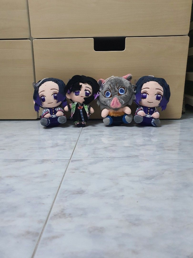 Demon Slayer Plushies Kimetsu no Yaiba | Inosuke, Shinobu, Kanao ...