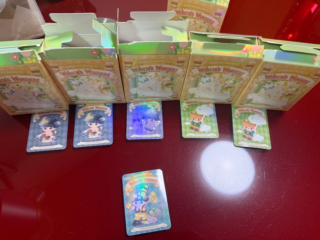 Dimoo weaving wonder pendant hat, Hobbies & Toys, Toys & Games on Carousell