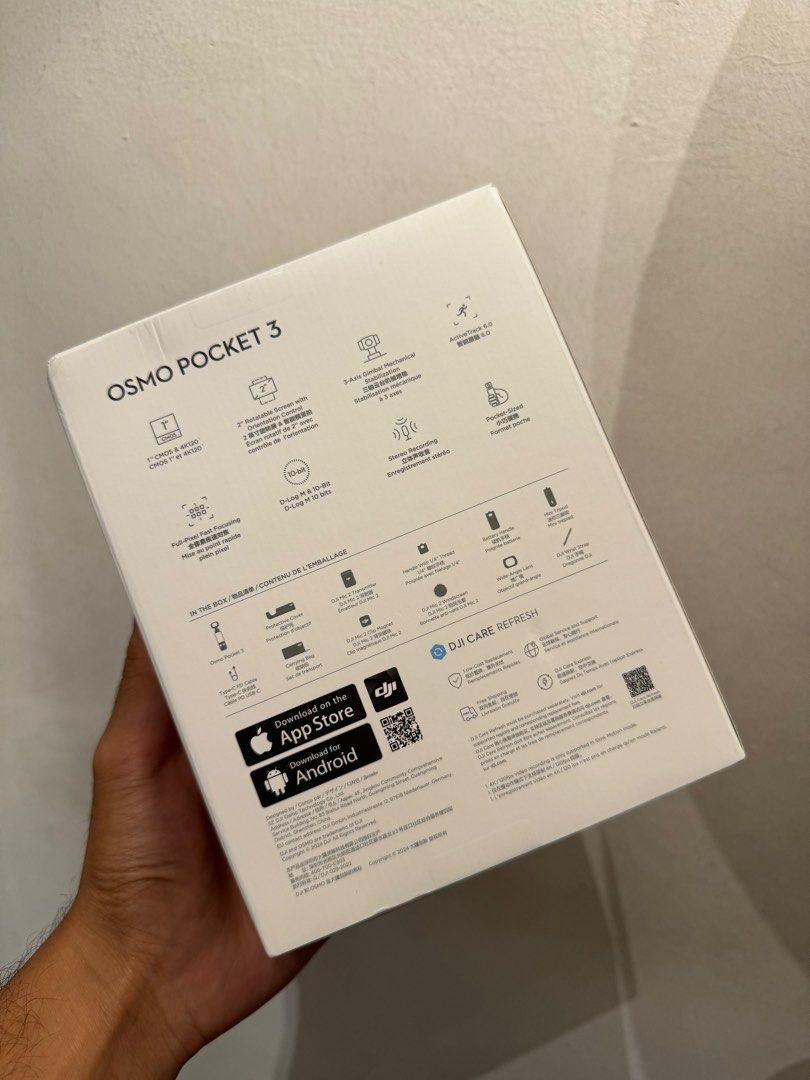 DJI Osmo Pocket 3 Creator Combo (FREE 256GB SD card), Photography ...