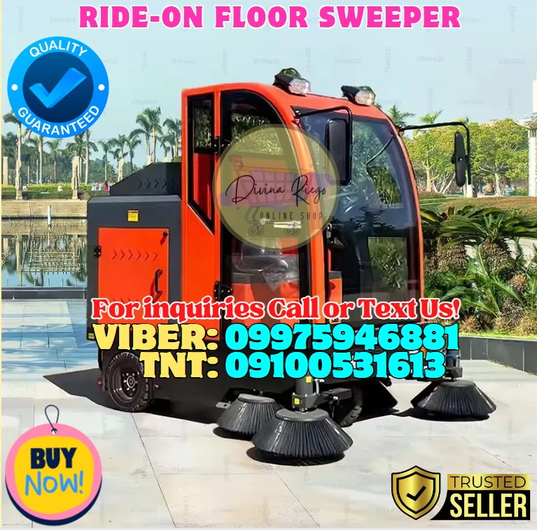 Electric Floor Cleaning Sweeper Automatic Hotel Floor Sweeper ...