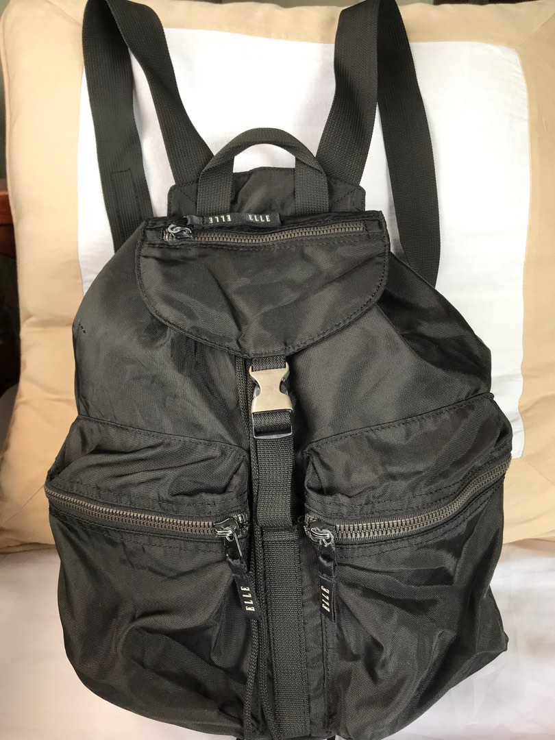 Elle Paris medium backpack, Women's Fashion, Bags & Wallets, Backpacks ...