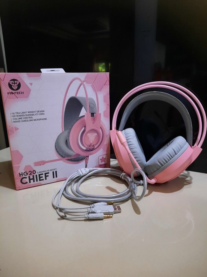 Gaming Headset Fantech Belom Pernah Dipakai, Elektronik, Audio di Carousell