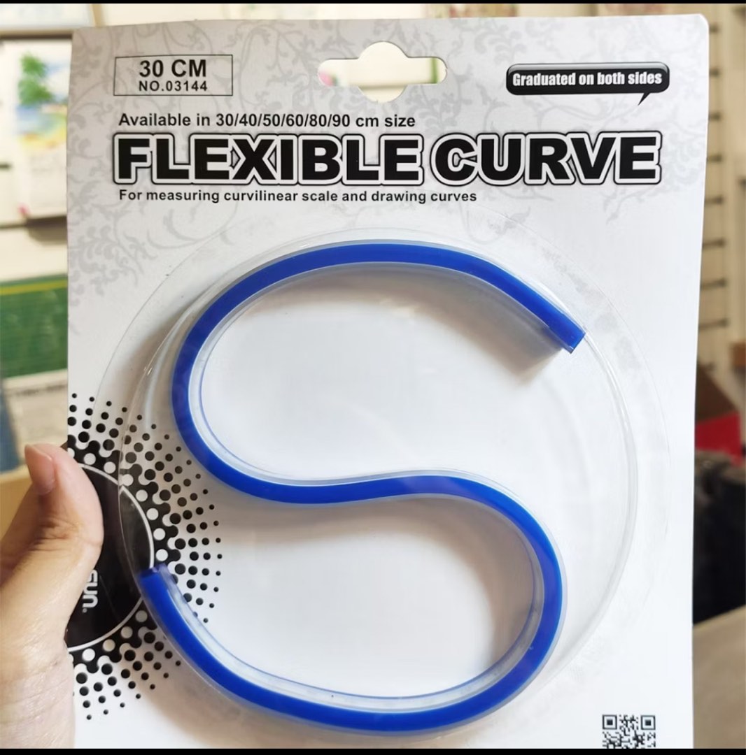 Flexible curve ruler, Hobbies & Toys, Stationary & Craft, Craft ...