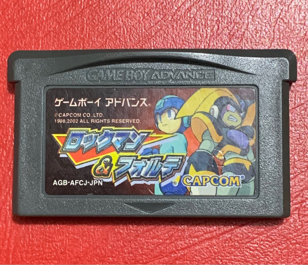 Authentic GBA game Rockman & Forte Japan, Video Gaming, Video Games ...