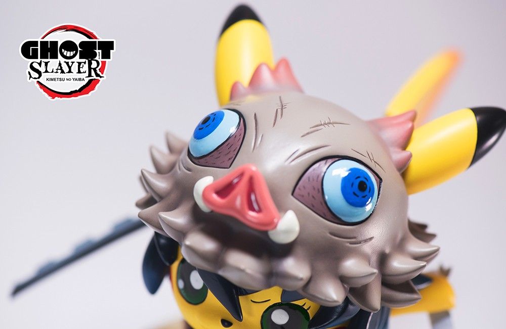 Ghost Studio GK Pikachu Hashibira Inosuke Kimetsu no Yaiba Demon Slayer ...