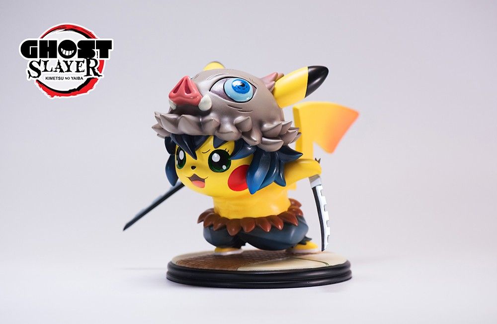 Ghost Studio GK Pikachu Hashibira Inosuke Kimetsu no Yaiba Demon Slayer ...