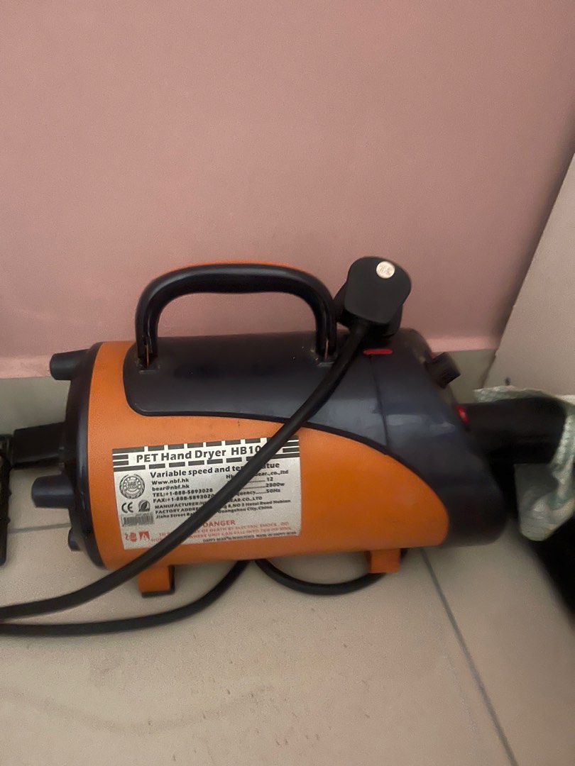 HB1001 Pet Dryer Cat Dog Hair Dryer Anion 2800W 110V/220V Variable ...