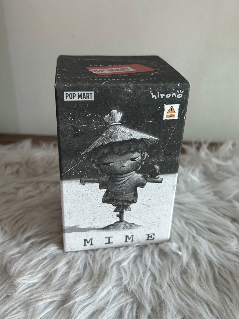 Hirono Mime Pop Mart inner flow UNSPOKEN, Hobbies & Toys, Toys & Games ...