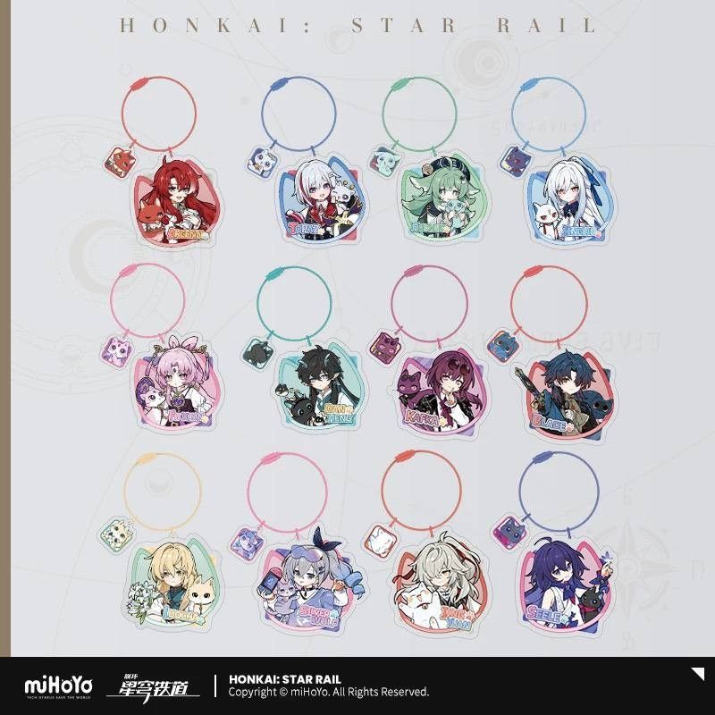Honkai Star Rail HSR Little Cat Series 2 Group Order | Dan Heng Argenti ...