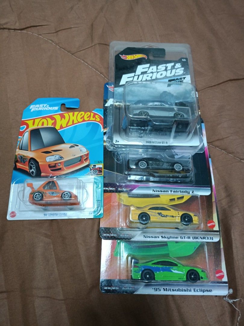 Hot wheels - lot fnf, Hobbies & Toys, Toys & Games on Carousell