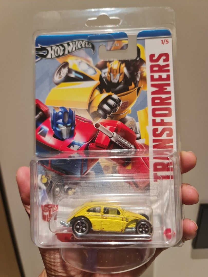 Hotwheels Transformers Bumblebee Theme Card - Custom Volkswagon Beetle, Hobbies & Toys ...