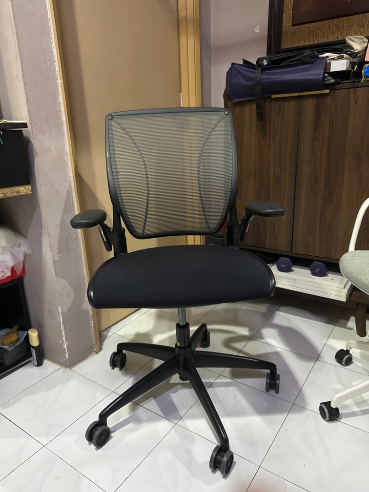 Humanscale Diffrient World Task office chair, Furniture & Home Living ...