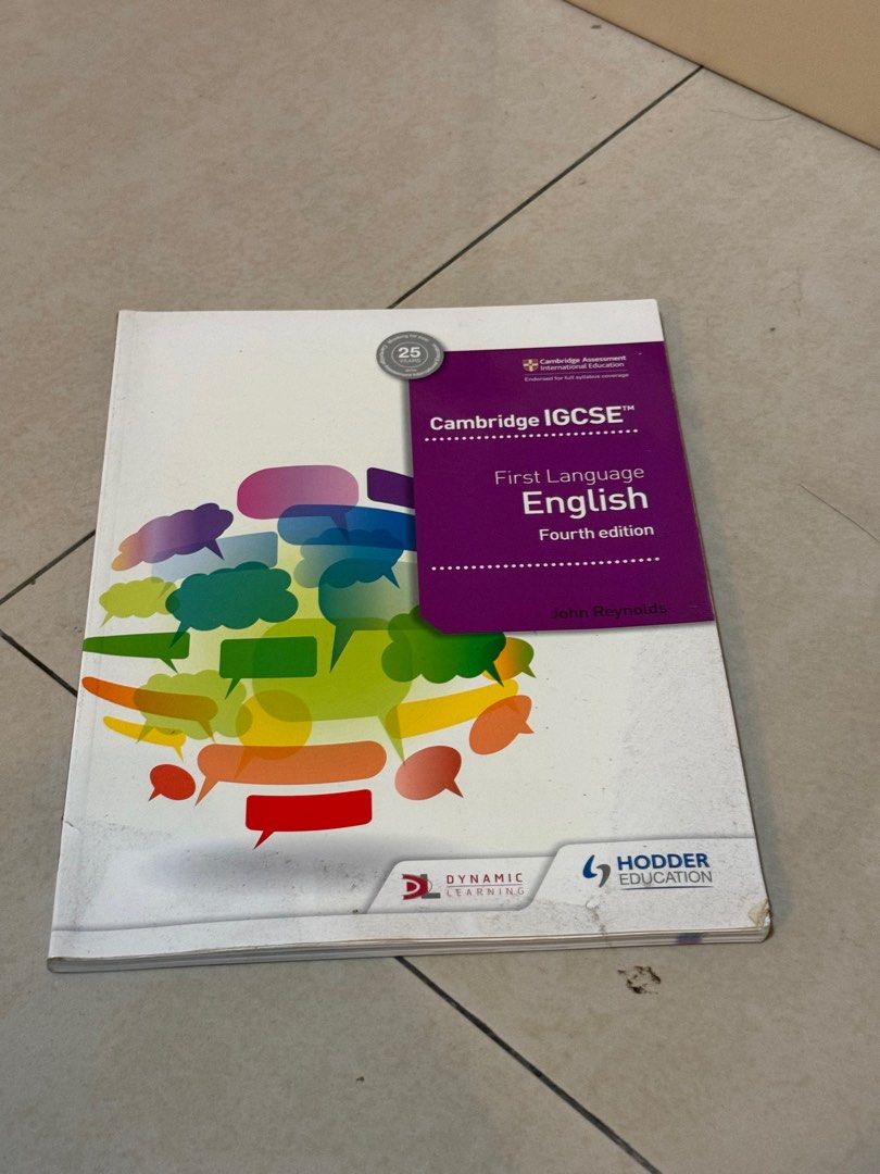 IGCSE English First Language 0500 Textbook, Hobbies & Toys, Books ...