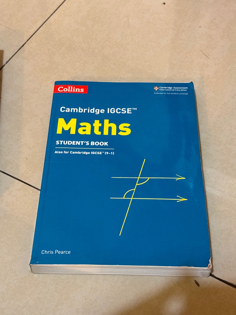 Igcse Mathematics Textbook Hobbies And Toys Books And Magazines Textbooks On Carousell