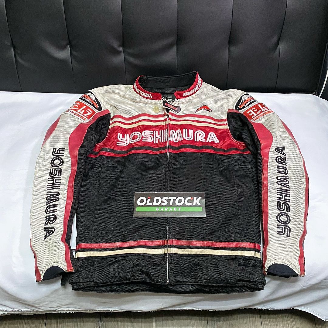 Jacket Racing Kushitani x Yoshimura Original Langka Protector, Motor di ...