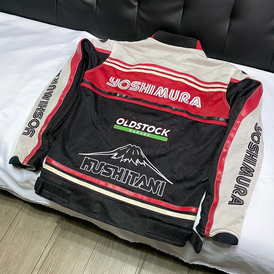 Jacket Racing Kushitani x Yoshimura Original Langka Protector, Motor di ...