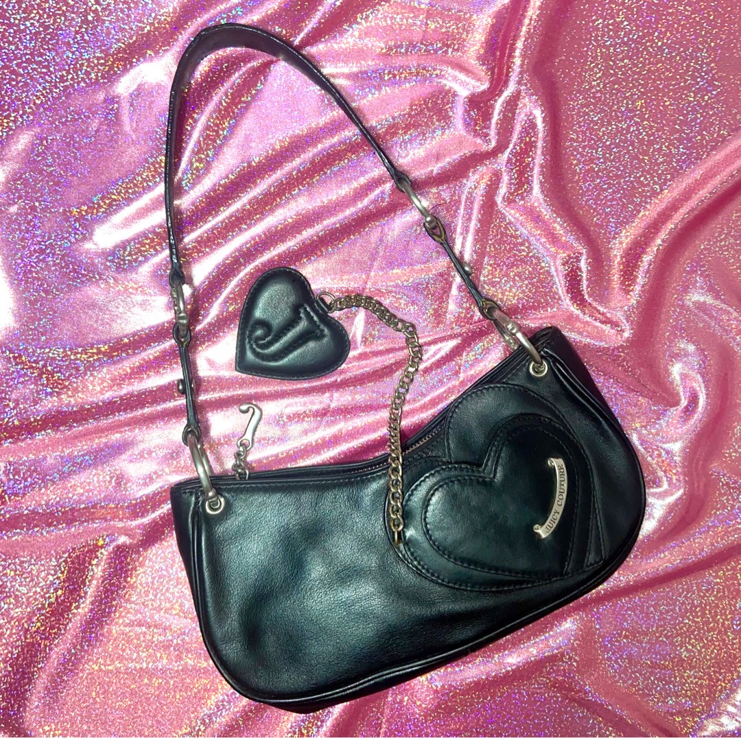 50% OFF | Juicy Couture Kili Bag “Mandy” Heart Chainlink y2k Baguette ...