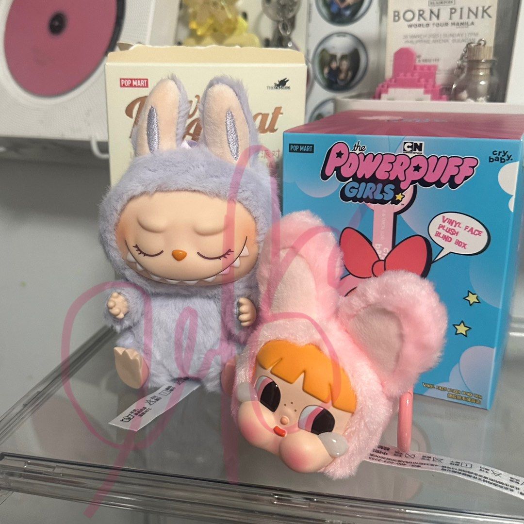 labubu have a seat v2 zizi & powerpuff girls crybaby bunny blossom ...