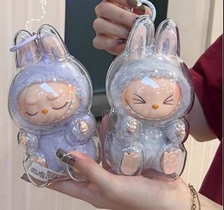 PopMart Labubu Lazy Yoga - Sweating, Hobbies & Toys, Toys & Games on ...