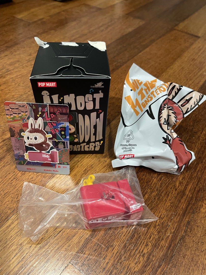 LABUBU SECRET (SPECIAL EDITION - KIDDIE RIDE) Almost Hidden The ...