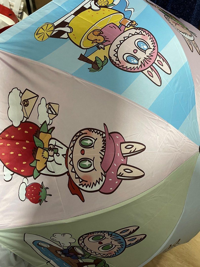 Labubu UV Umbrella, Hobbies & Toys, Travel, Umbrellas on Carousell