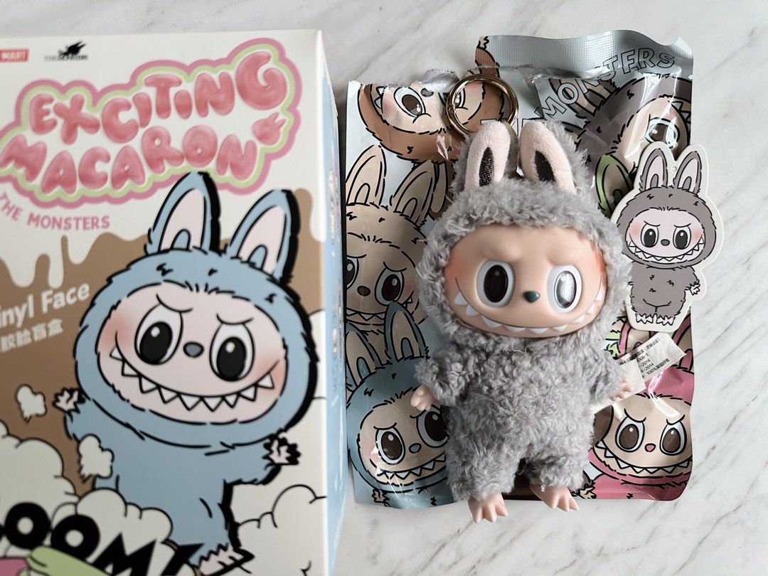 Labubu V1 Sesame Bean with Clothes, Hobbies & Toys, Toys & Games on ...