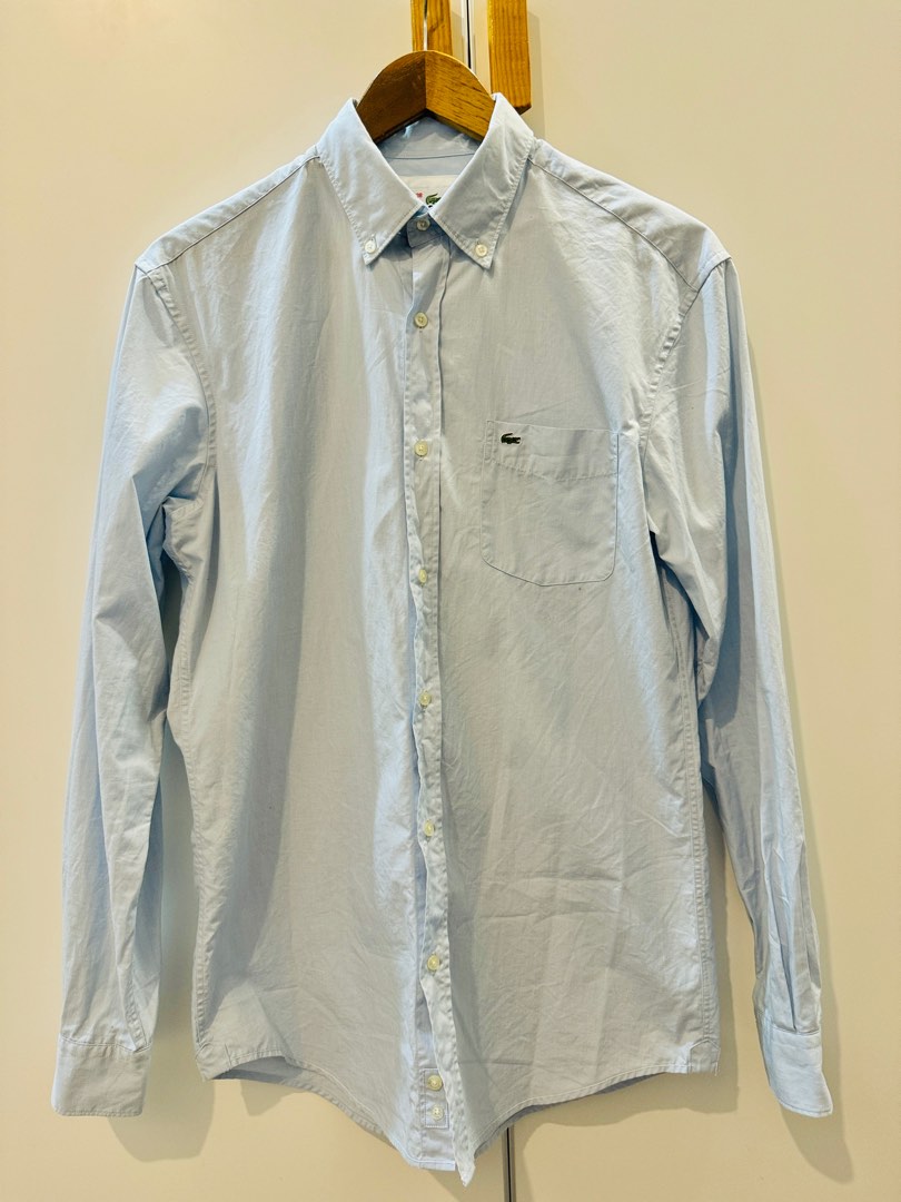 Lacoste formal shirt, Men's Fashion, Tops & Sets, Formal Shirts on ...