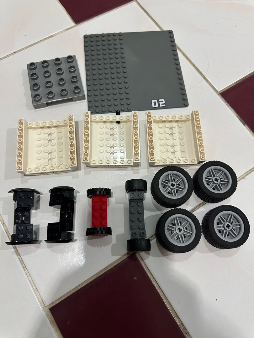 LEGO Tyre Sparepart, Hobbies & Toys, Toys & Games on Carousell